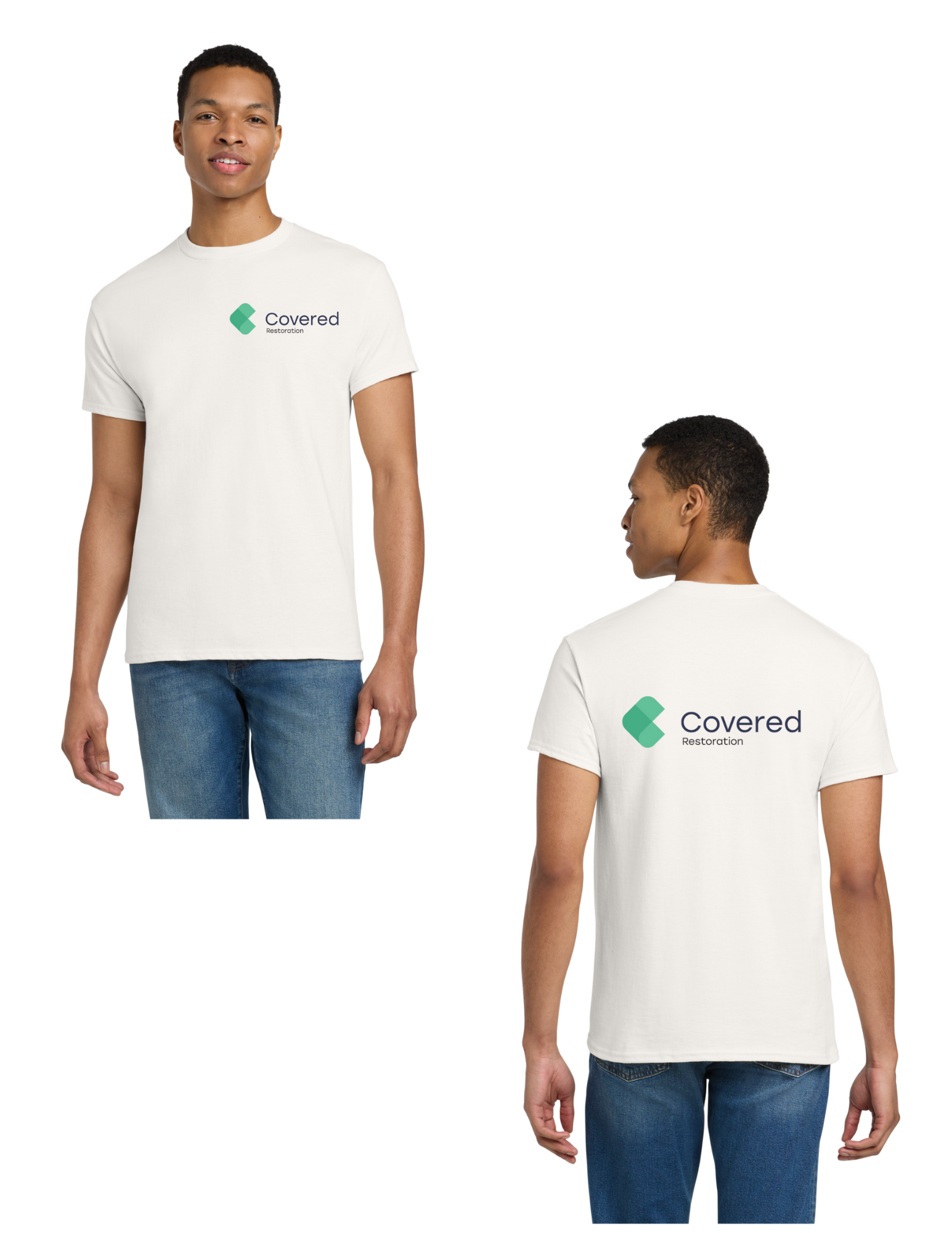 Gildan® Ultra Cotton® Tee - Covered Restoration – SilverGraphics