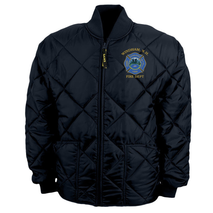 Game Bravest Diamond Quilt Jacket- Windham Fire – SilverGraphics